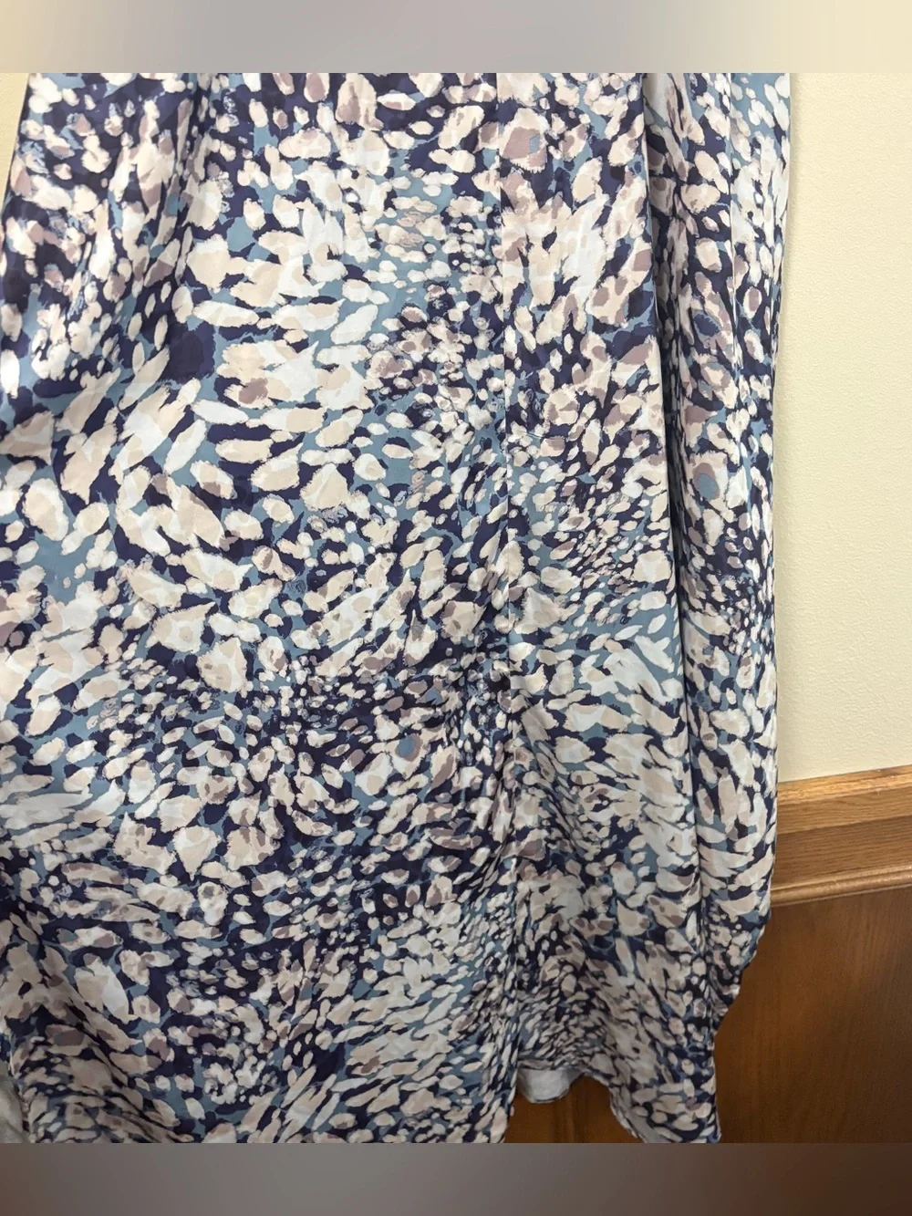 Van Winkle & Co | Dresses | Van Winkle Maxi Dress Womens 2x Satin Blue ...